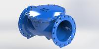 China Swing Flex Check Valve Nylon Reinforcement Rubber Disc for sale
