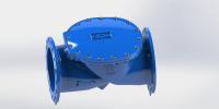 China PN10 Pressure Rating Swing Flex Check Valve With EPDM Seal Material For Water for sale