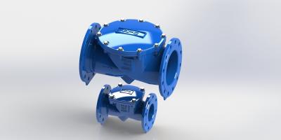 China Flexible Rubber Disc Check Valve With EPDM Seal Material For Temperature Range 0-80C for sale