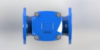 China FBE Coated EPDM Rubber Disc Swing Flex Check Valve for sale