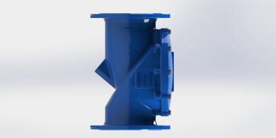 China EPDM Or NBR Coated Disc Swing Flex Check Valve Resist Reverse Flow for sale