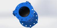 China Epoxy Coating Soft Sealing Swing Flex Check Valve EN12233 for sale