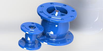 China Anti Water Hammer Soft Seal Non Slam Check Valve Ductile Iron for sale