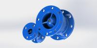 China Ductile Iron No Slam Check Valve Designed For Temperature 80C Applications for sale