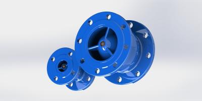 China Ductile Iron No Slam Check Valve Designed For Temperature 80C Applications for sale