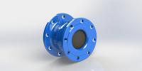 China PN10 PN16 Soft Sealed Non Slam Check Valve Flange Ductile Iron for sale