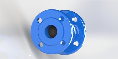 China Epoxy Coated Silent Check Valve Quick Closing Head Loss Reduced for sale