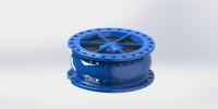 China Quick Close Blue Non Slam Check Valve Hydrodynamic Design Founded Low Head Loss for sale
