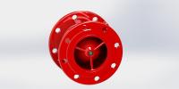 China Hydro Dynamic Ductile Iron Non Slam Check Valve Low Head Loss for sale