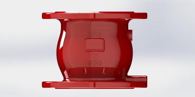 China Red / Blue Nozzle Type Check Valve With Anti Water Hammer And Backflow Prevention Function for sale