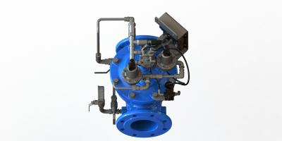 China Dual Adjustable Set Point Pressure Control Valve , Pressure Safety Valve for sale