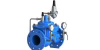 China EN1092-2 Epoxy Coated GGG50 Pressure Reducing Valve With SS304 Seat And Nylon Reinforcement for sale