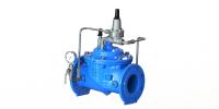 China PN10 Minimum Pressure Sustaining Valve with Flange Connection and Ductile Iron Construction for Industrial Use for sale