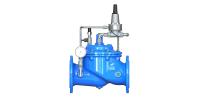 China Blue Ductile Iron Pressure Sustaining Valve With Nylon - Reinforced Diaphragm for sale