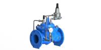 China Flange Connection Pressure Sustaining Valve with 2-40 Inch Size Ductile Iron Material and 0-80°C Temperature Range for sale