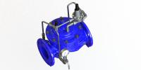China Ductile Iron Intelligent Operating Pressure Sustaining Valve Temperature 0-80°C for sale