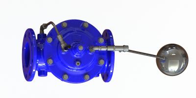 China Hydraulic Actuator Float Control Valve with EN1074-5 Flange and GGG50 Material for Water Level Control for sale