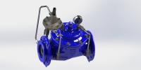 China Manual Flow Control Valve with Ductile Iron Body and PN25 Pressure Rating for 0-80°F Applications Model A400 for sale