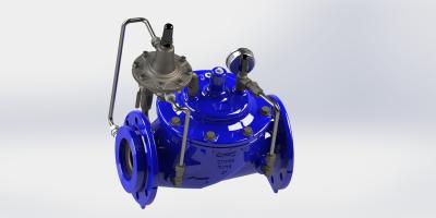 China Manual Flow Control Valve with Ductile Iron Body and PN25 Pressure Rating for 0-80°F Applications Model A400 for sale