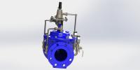 China A400 Long Life Time Flow Control Valve For Water System , Irrigation System for sale