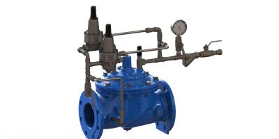 China Dynamically Ral5005 Surge Anticipation Valve EN1074-5 Standard for sale