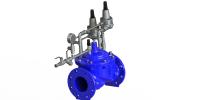 China EPDM Rubber Coated Ductile Iron Surge Anticipating Valve with Surge Anticipation Function for Water Systems for sale