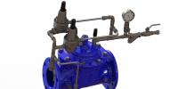 China Manual Actuation PN10 Surge Anticipating Valve with EPDM Rubber for Enhanced Pressure Handling for sale