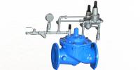 China PN16 Surge Anticipation Valve Ductile Iron EPDM Flange Globe Types for sale