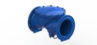 China Hydraulic Cushion Swing Flex Check Valve Non Clog Design for sale