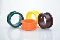 China High Elasticity EPDM / NBR Rubber Seats With Different Colors for sale