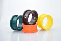 China High Elasticity EPDM / NBR Rubber Seats With Different Colors for sale