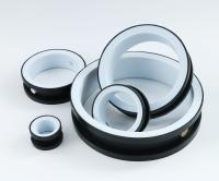 China PTFE Coated Butterfly Valve Seat , Low Operational Torque Values Ptfe Seat Ball Valve for sale