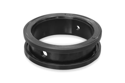 China Black Carboxyl Nitrile Rubber (XNBR) Butterfly Valve Seat 6 - 12 Inch for sale