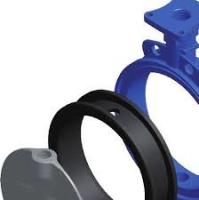 China Zero Leakage EPDM Valve Seat For Wafer / Lug Type Centerline / Butterfly Valve for sale