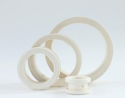 China Concentric Butterfly EPDM Valve Seat Small Size - 40 ℃ - 135 ℃ Temperature for sale