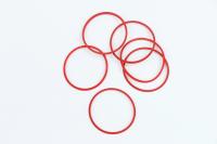 China Mechanical Valve Sealing Ring Silicon / NBR / FKM Material Customized Dimension for sale