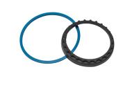 China NBR Round Rubber Gasket , Customized Hardness High Temperature Gasket for sale