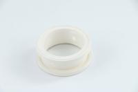 China Centerline Butterfly Valve NBR Valve Seat White Color Round Shape DN25 - DN1350 for sale