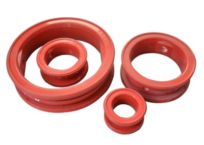 China Red Leakproofness Epdm Valve Seat , Corrosion Resistant Rubber Valve Seat for sale