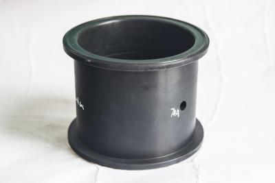 China 1 '' - 54 '' Black Butterfly Valve Seat Chemical Stability 74 ± 3 °C Hardness for sale