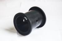 China 1 '' - 54 '' Black Butterfly Valve Seat Chemical Stability 74 ± 3 °C Hardness for sale