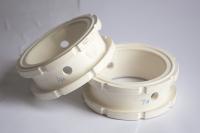China Small Torque White Butterfly Valve Seat Stable Size Oil / Fuel Resistant for sale