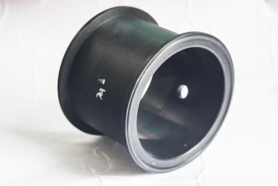 China Black Flange Type Epdm Valve Seat , 1 '' - 54 '' Nbr Seat Butterfly Valve for sale