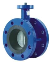 China Vulcanized EPDM Seat Butterfly Valve 2 '' - 24 '' Size Range Hub Seal Type for sale