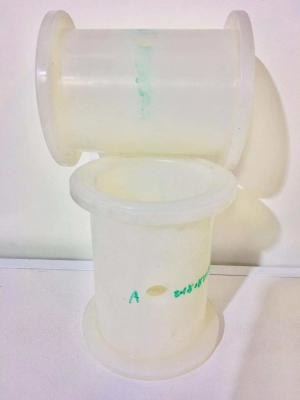 China Custom White Silicone SIL Butterfly Valve Parts Seat With Weather Resistance for sale
