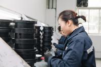China CR Butterfly Valve Seat Excellent Cold / Ozone / Heat Aging / Oil And Solvent Resistance for sale