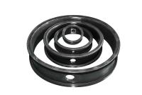 China CR Butterfly Valve Seat Excellent Cold / Ozone / Heat Aging / Oil And Solvent Resistance for sale