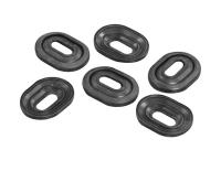 China Black Color Customized Auto Rubber Parts Fastener Sealings For Automotives for sale