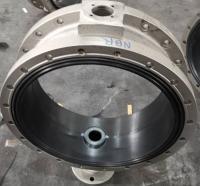 China 1''-24'' Nitrile Rubber NBR Valve Seat For Wafer / Lug Butterfly Valve for sale