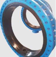 China 1''-24'' Nitrile Rubber NBR Valve Seat For Wafer / Lug Butterfly Valve for sale